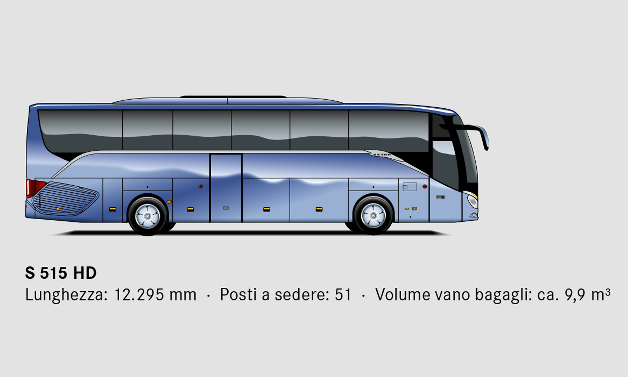 Setra 515 HD Confort Class